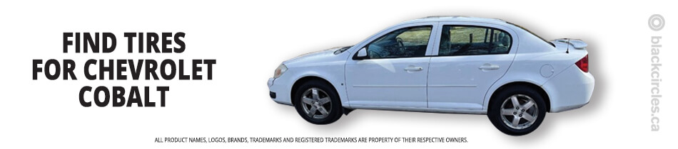 Tires for Chevrolet Cobalt | blackcircles Canada