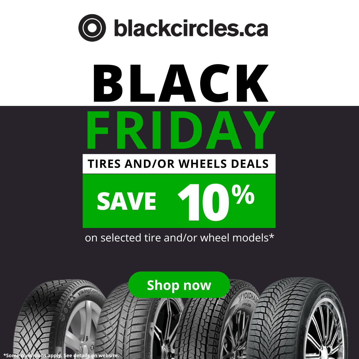 Promotions and discounts on tires | blackcircles.ca