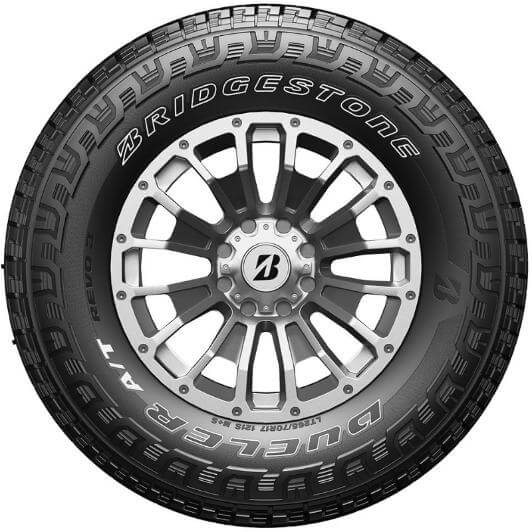 BRIDGESTONE DUELER A/T REVO 3 OWL LT 10E 285/70 R17 121R tires | Blackcircles.ca