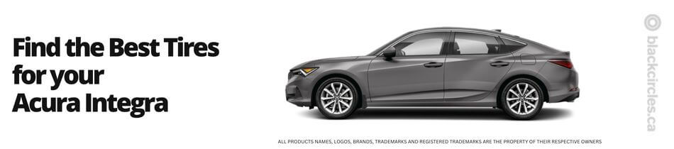 Find the best tires for ACURA Integra | blackcircles.ca