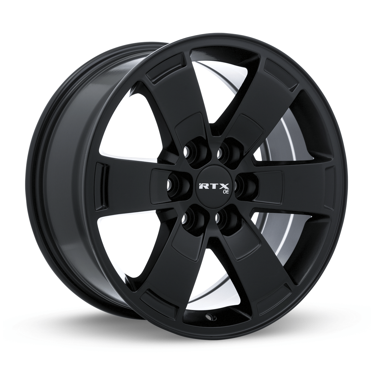 RTX Denver Satin Black Wheels | Blackcircles.ca