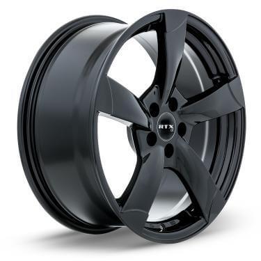 RTX RS II Gloss Black Wheels | Blackcircles.ca