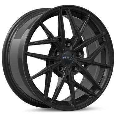 RTX RS11 Gloss Black Wheels | Blackcircles.ca