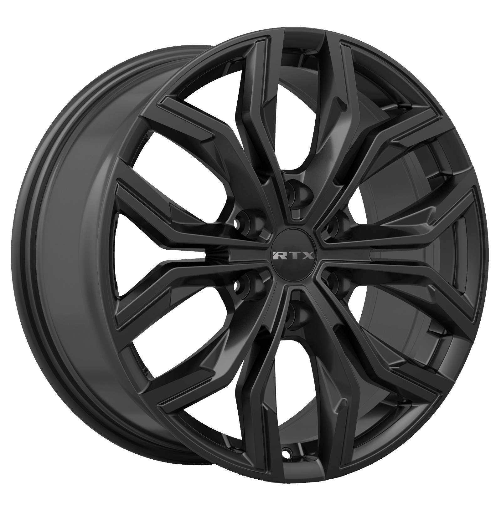 RTX Venom 6 Gloss Black wheels | blackcircles Canada