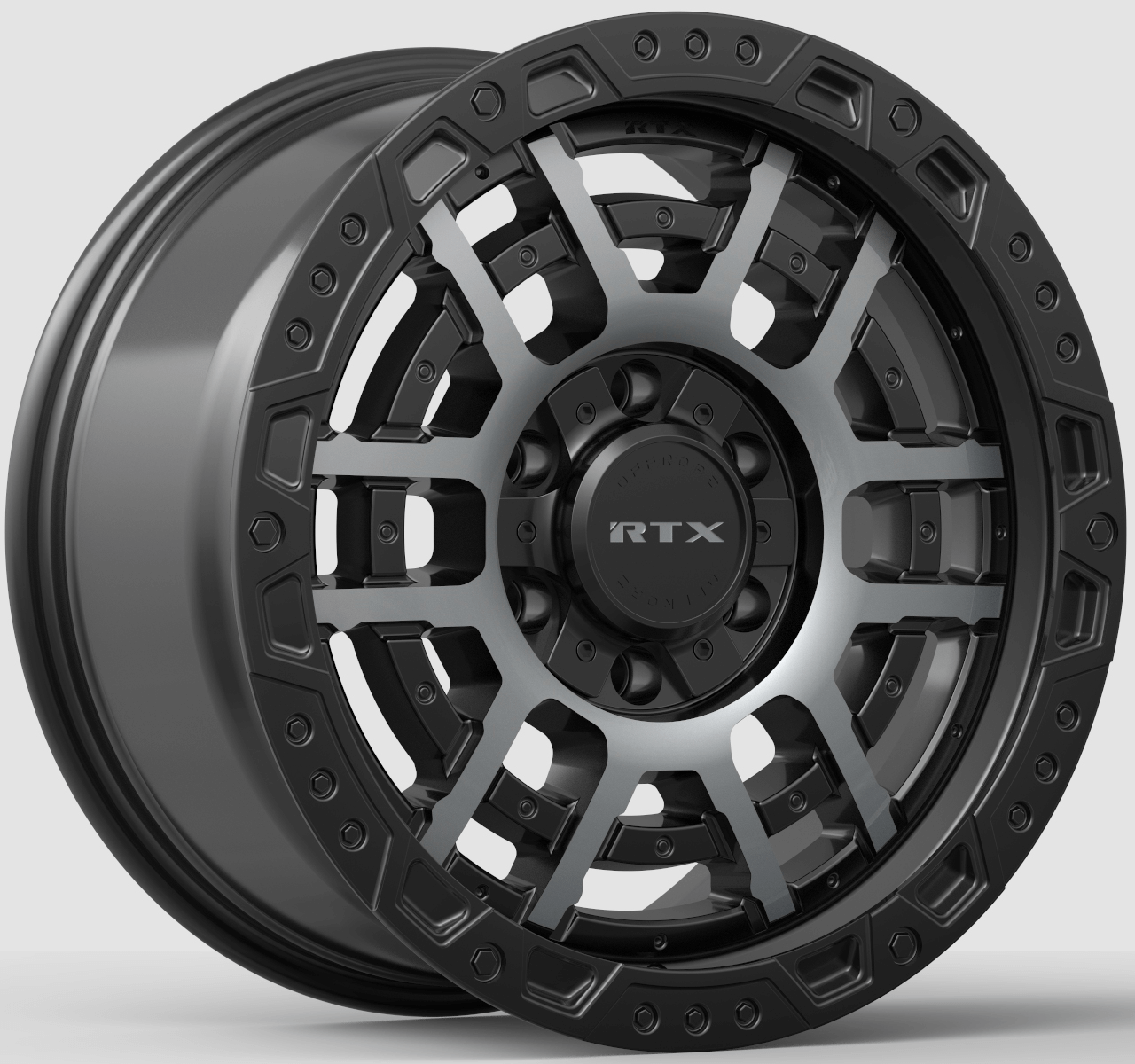 RTX Valhalla Black Machined 18x9 - 6x135 Wheels | Blackcircles.ca