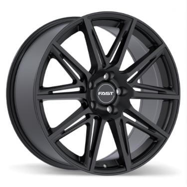 Fast Wheels Switch Satin Black Wheels | Blackcircles.ca