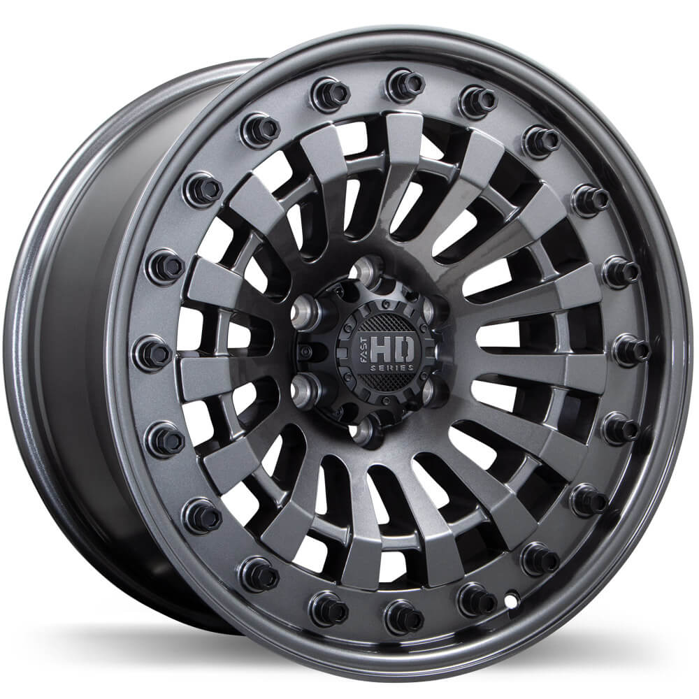 Fast HD Shred Gloss Gunmetal Wheels on Sale| Blackcircles.ca