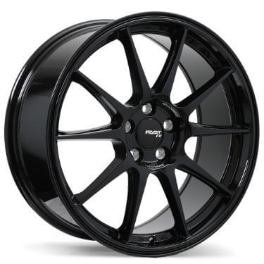 Fast Wheels FC08 Gloss Black Wheels | Blackcircles.ca
