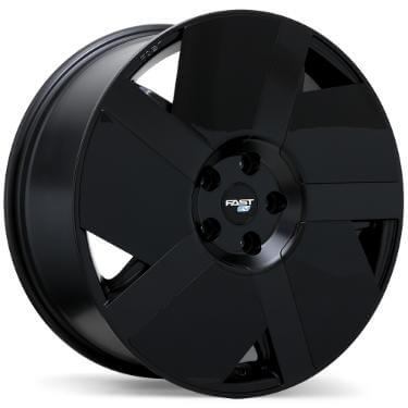 Fast Wheels EV06 Satin Black Wheels | Blackcircles.ca