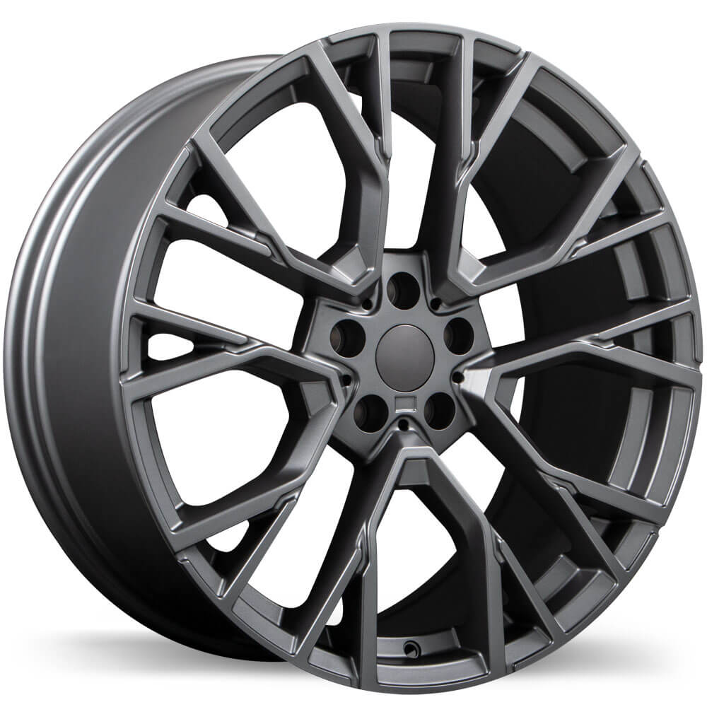 Replika R253 Satin Charcoal 20x9 - 5x112 Wheels | Blackcircles.ca